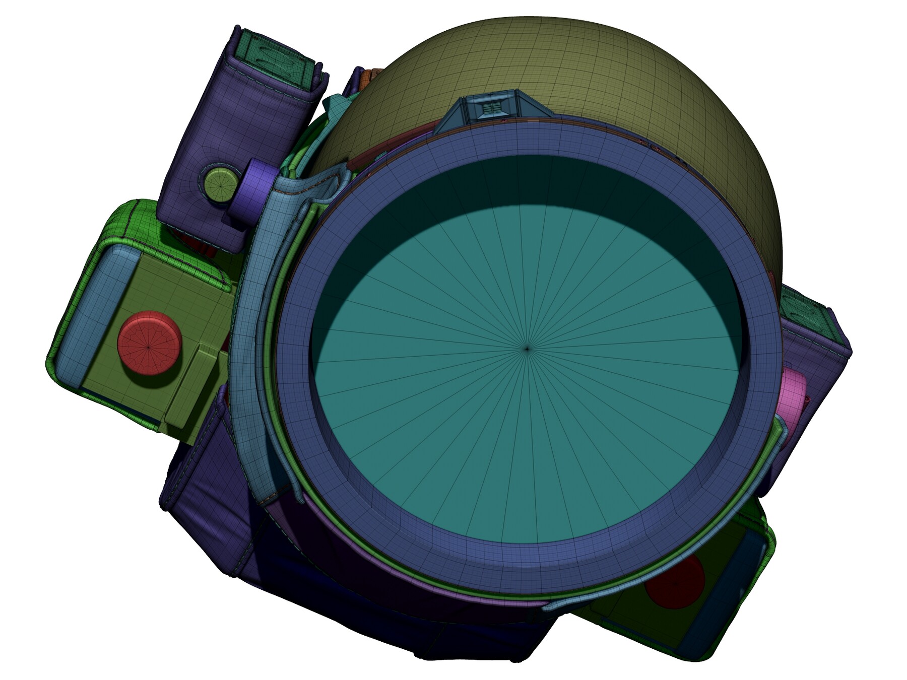 ArtStation - Astronaut Space Helmet High Poly 3d model (ZTL/OBJ ...