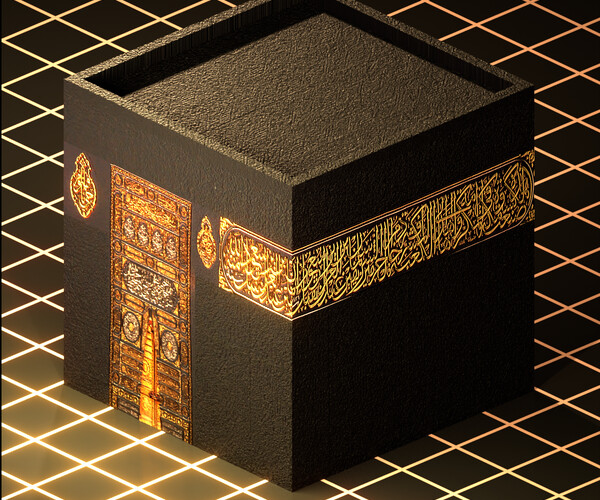 ArtStation - Baitullah - The House of God in 3D | Game Assets