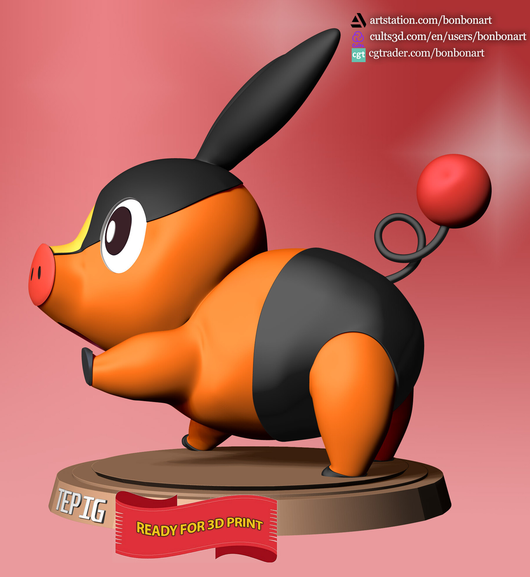 ArtStation - Tepig - Pokemon Go | Resources