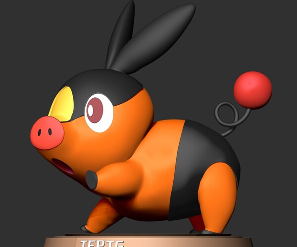 ArtStation - Tepig - Pokemon Go | Resources