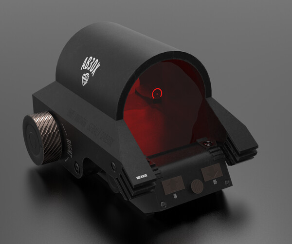 ArtStation - Arms Red Dot VR | Game Assets