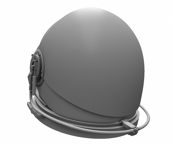 ArtStation - Astronaut Space Helmet High Poly 3d model (ZTL/OBJ ...