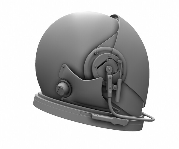 ArtStation - Astronaut Space Helmet High Poly 3d model (ZTL/OBJ ...