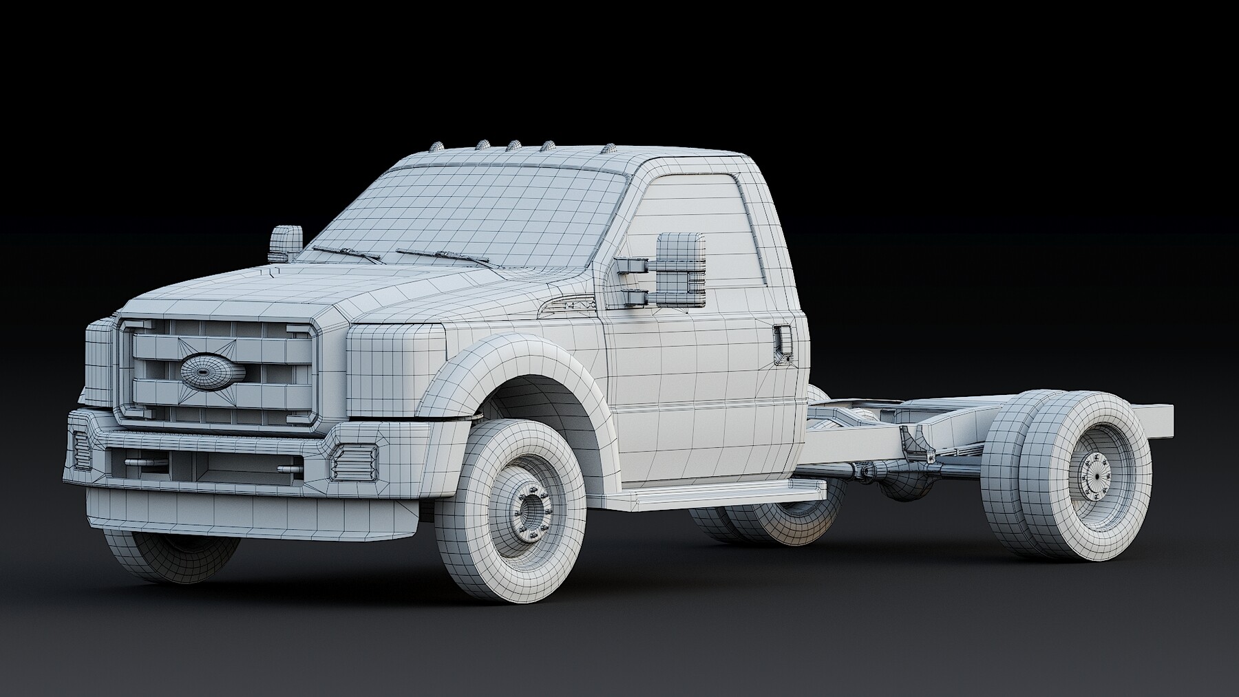 ArtStation - Ford F550 Super Duty Regular cab | Game Assets