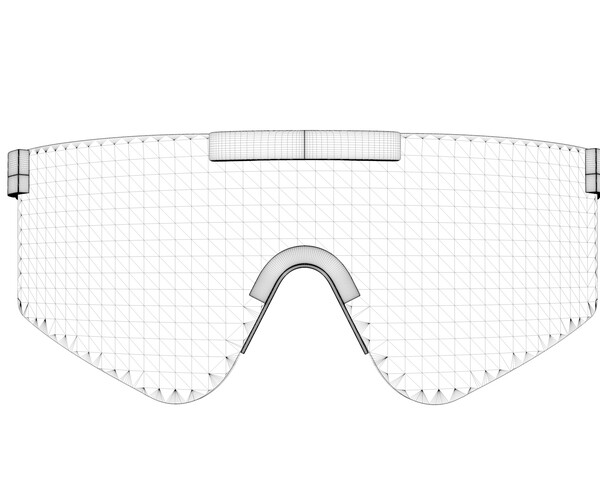 ArtStation - Pit Viper sport glasses 3D Model, Fashion Pit Viper ...