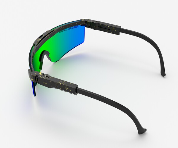 ArtStation - Pit Viper sport glasses 3D Model, Fashion Pit Viper ...