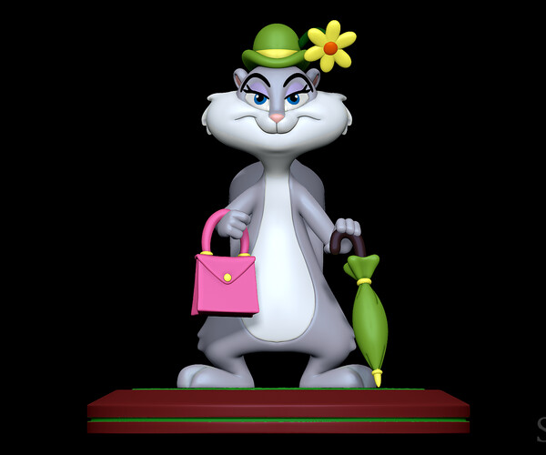 ArtStation - Slappy Squirrel - Animaniacs 3D print model | Resources