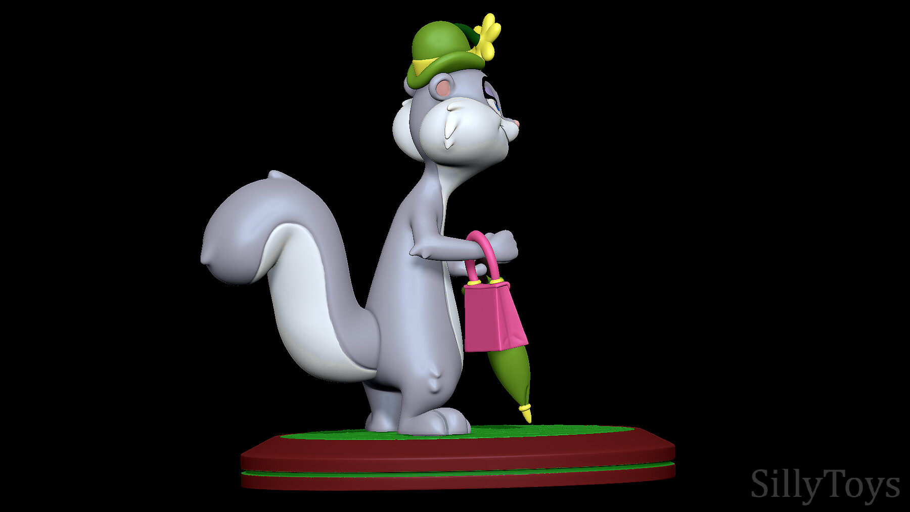 ArtStation - Slappy Squirrel - Animaniacs 3D print model | Resources