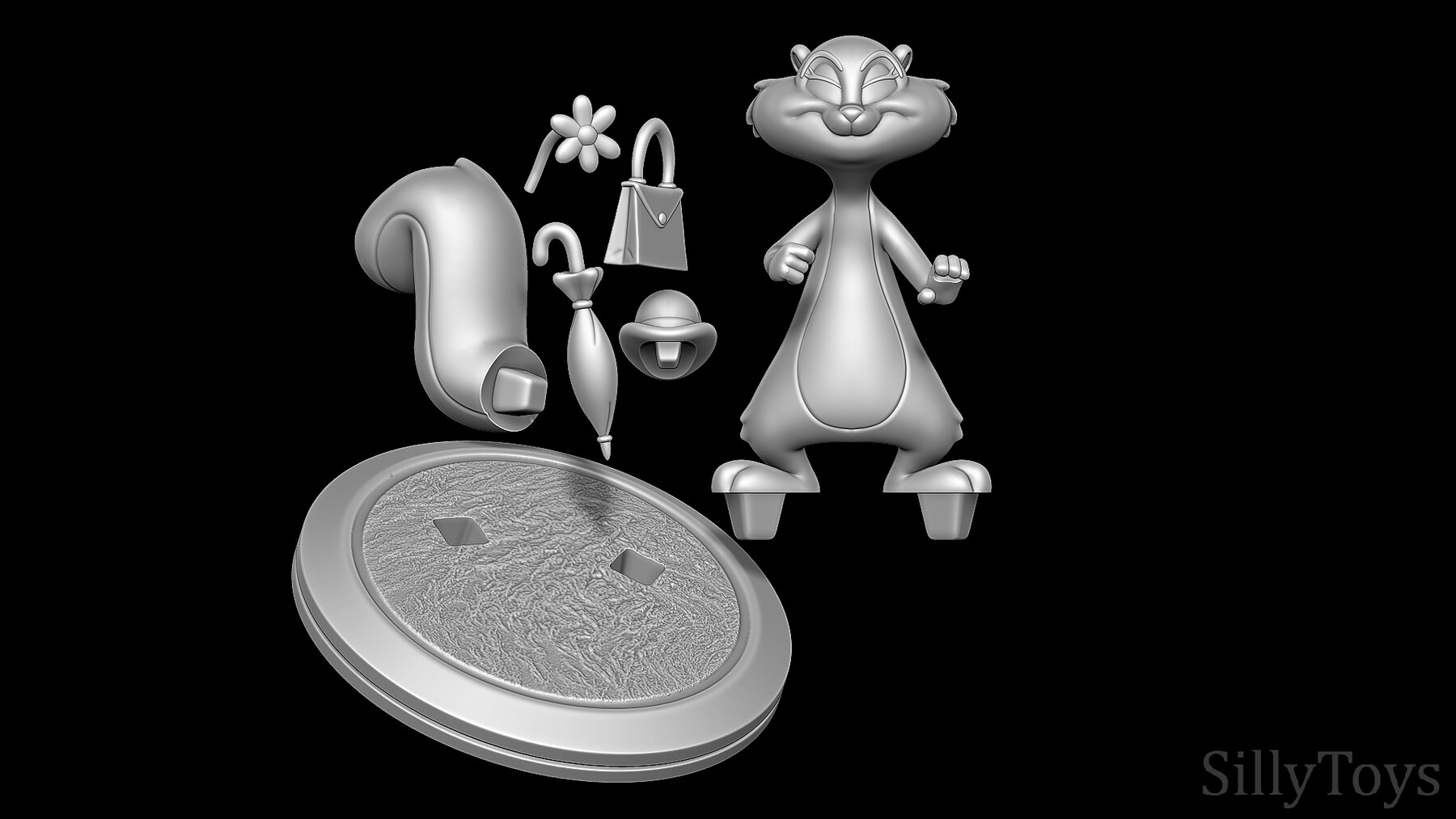 ArtStation - Slappy Squirrel - Animaniacs 3D print model | Resources