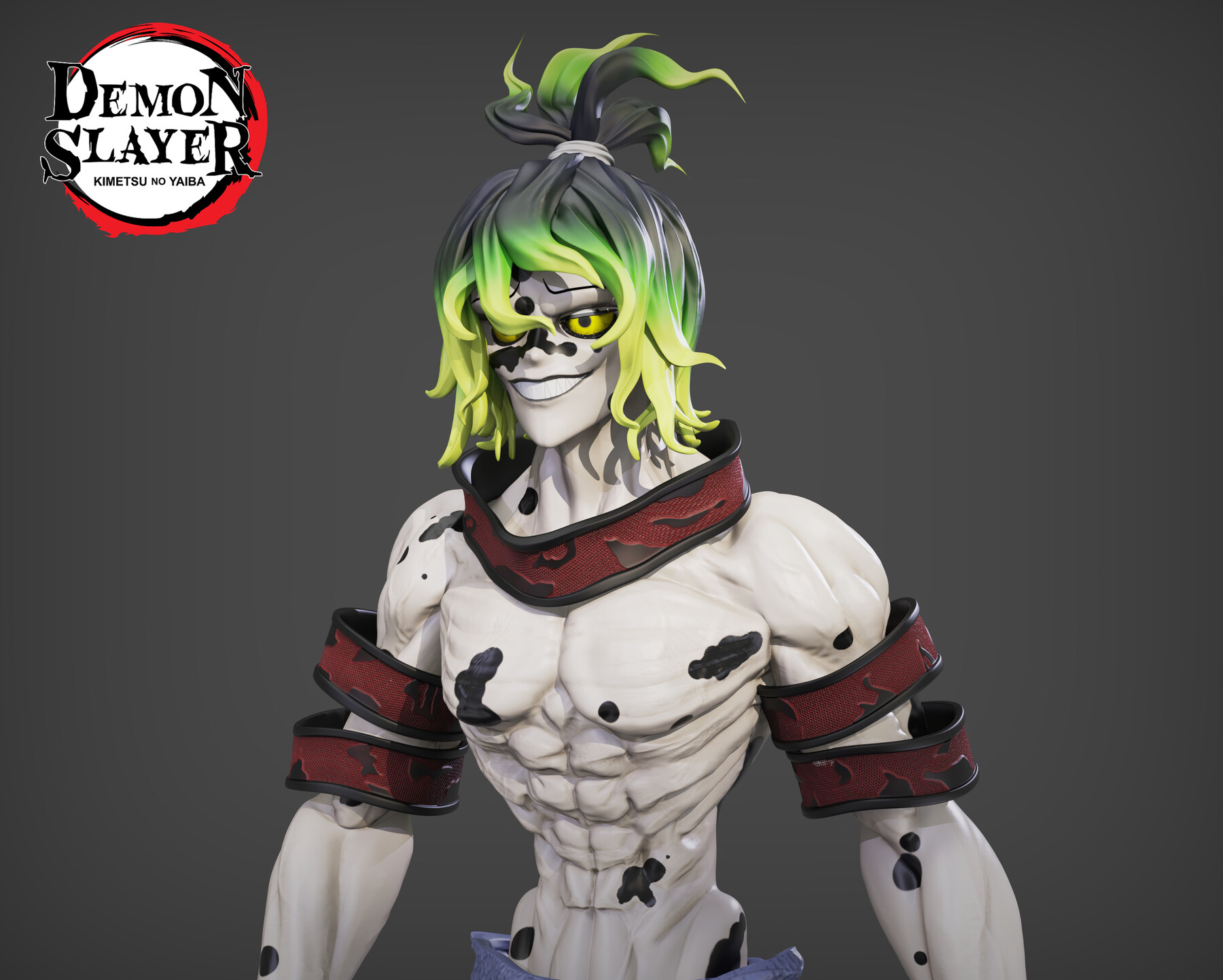 KANKULOV MAKSYM - Demon Slayer : Gyutaro Shabana 3D print model