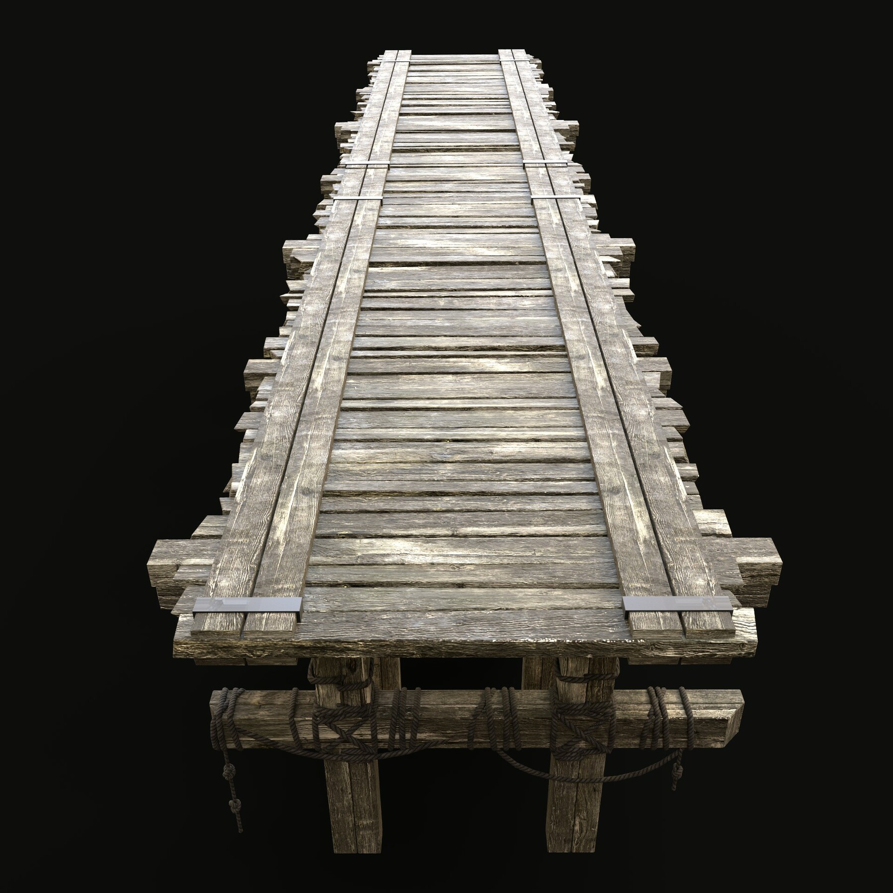 ArtStation - WOODEN BRIDGE MEDIEVAL PLATFORM CONSTRUCTION PACK ...