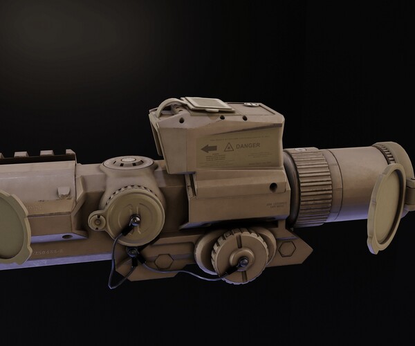 ArtStation - Vortex XM157 NGSW FC Optic | Game Assets