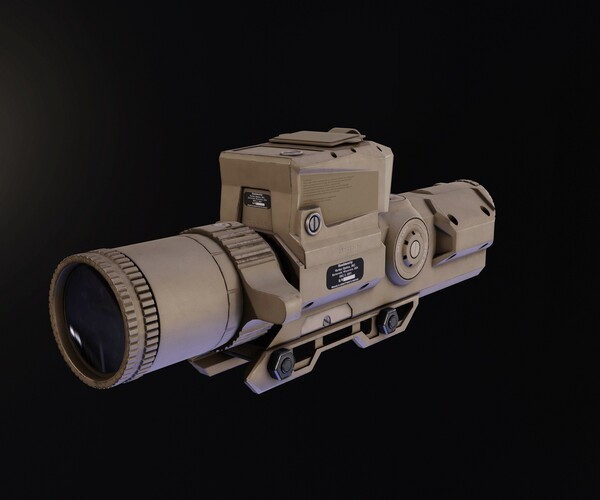 ArtStation - Vortex XM157 NGSW FC Optic | Game Assets
