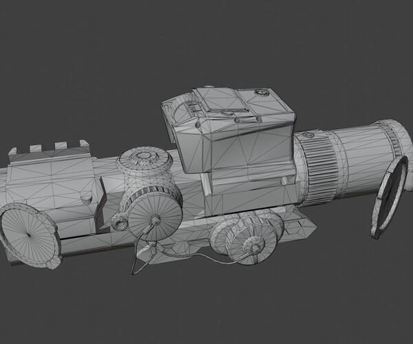 ArtStation - Vortex XM157 NGSW FC Optic | Game Assets