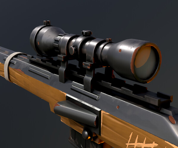 ArtStation - Stylized Game Ready Weapons Collection | Game Assets