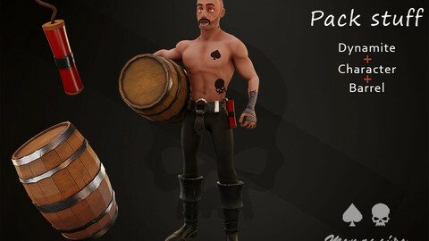 ArtStation - Stylized character pack | Game Assets