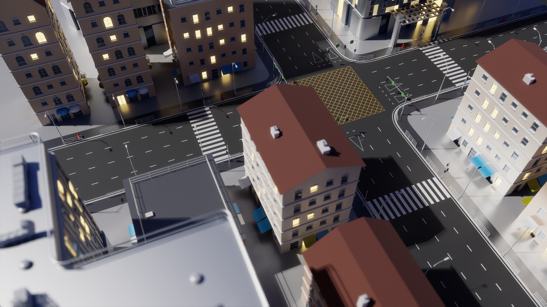 ArtStation - City Block 005 | Resources