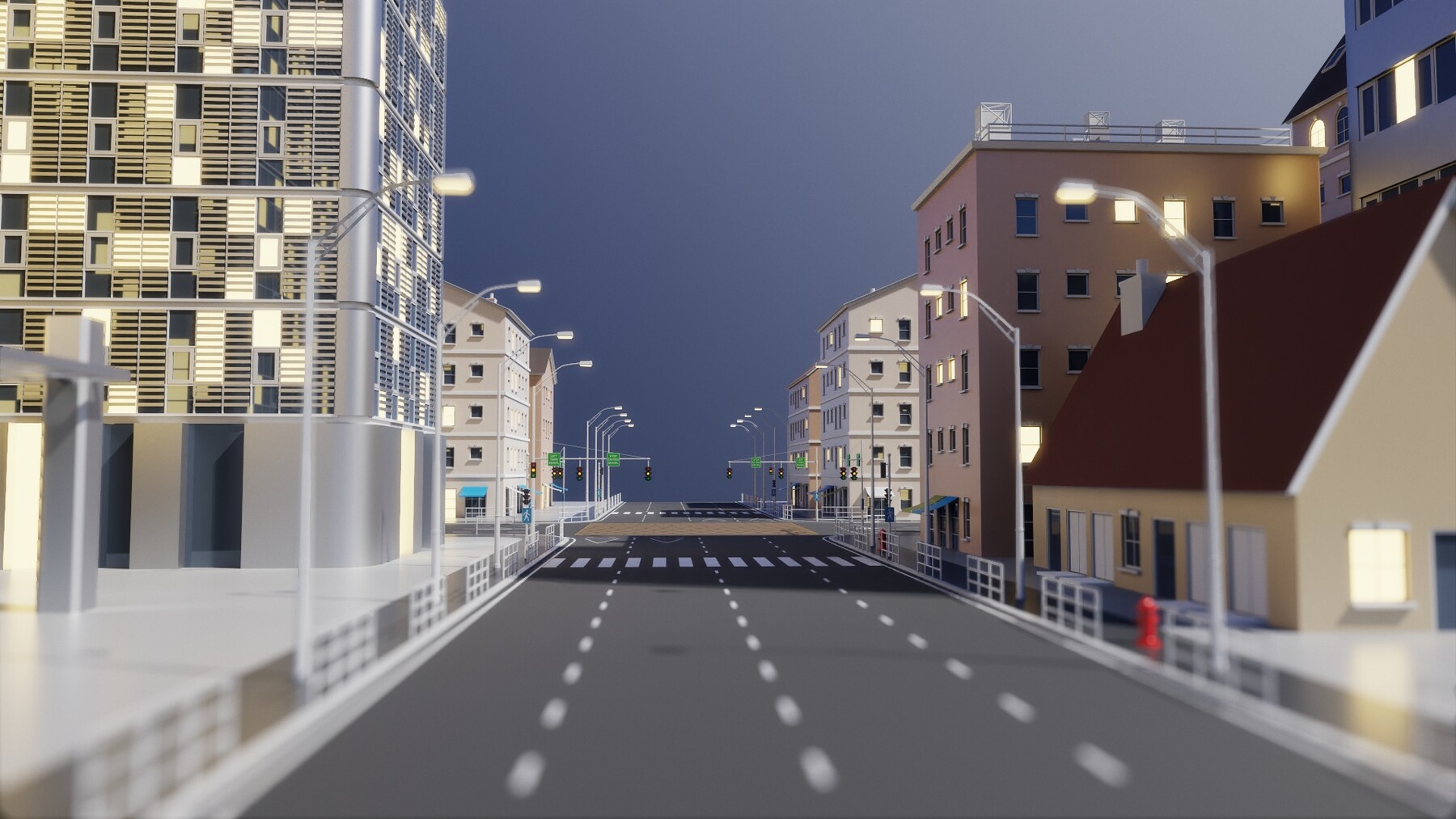 ArtStation - City Block 005 | Resources