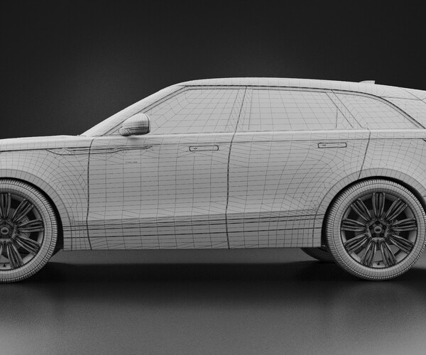 ArtStation - RANGE ROVER VELAR 2018 | Resources