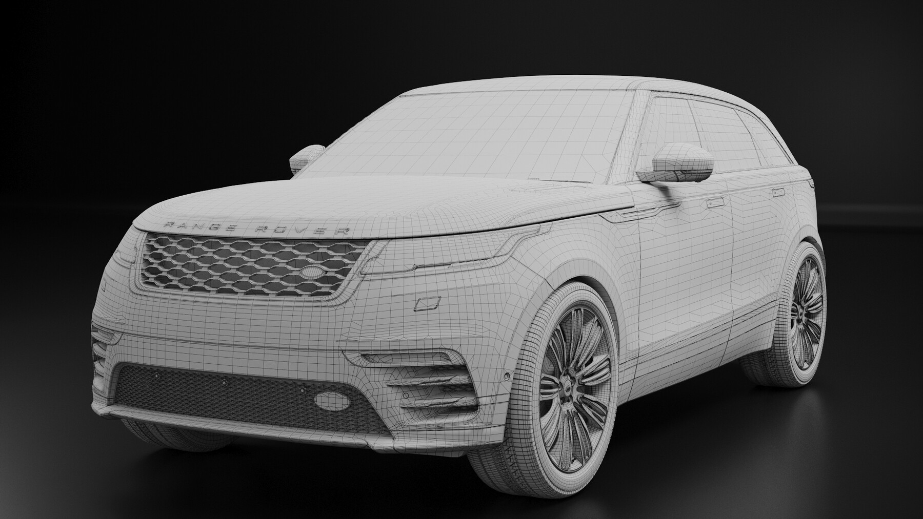 ArtStation - RANGE ROVER VELAR 2018 | Resources