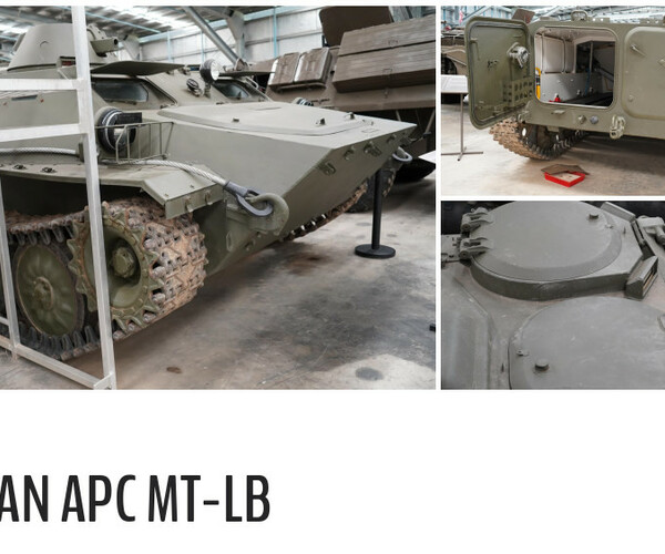 ArtStation - 53 photos of Russian APC MT-LB | Resources