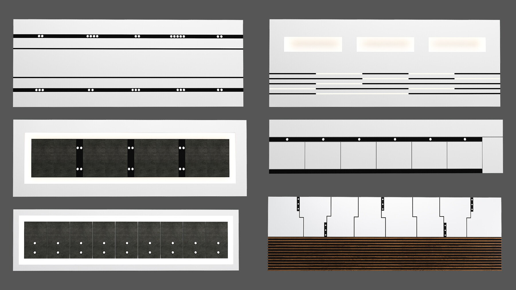 ArtStation - 25 False Ceiling Design ( Modern knauf) + Ceiling object ...