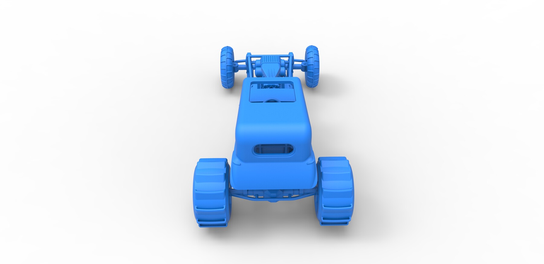 ArtStation - 3D printable Diecast Mud dragster Hot Rod Scale 1 to 25 ...