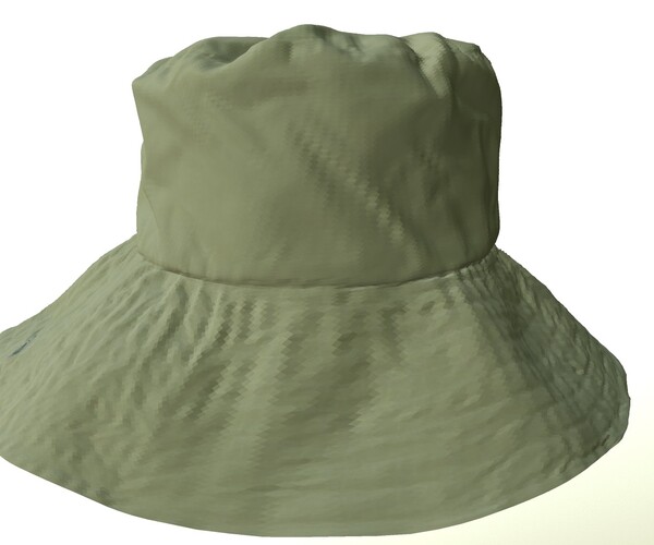 ArtStation - BUCKET HAT ACW A COLD WALL low-poly PBR | Game Assets
