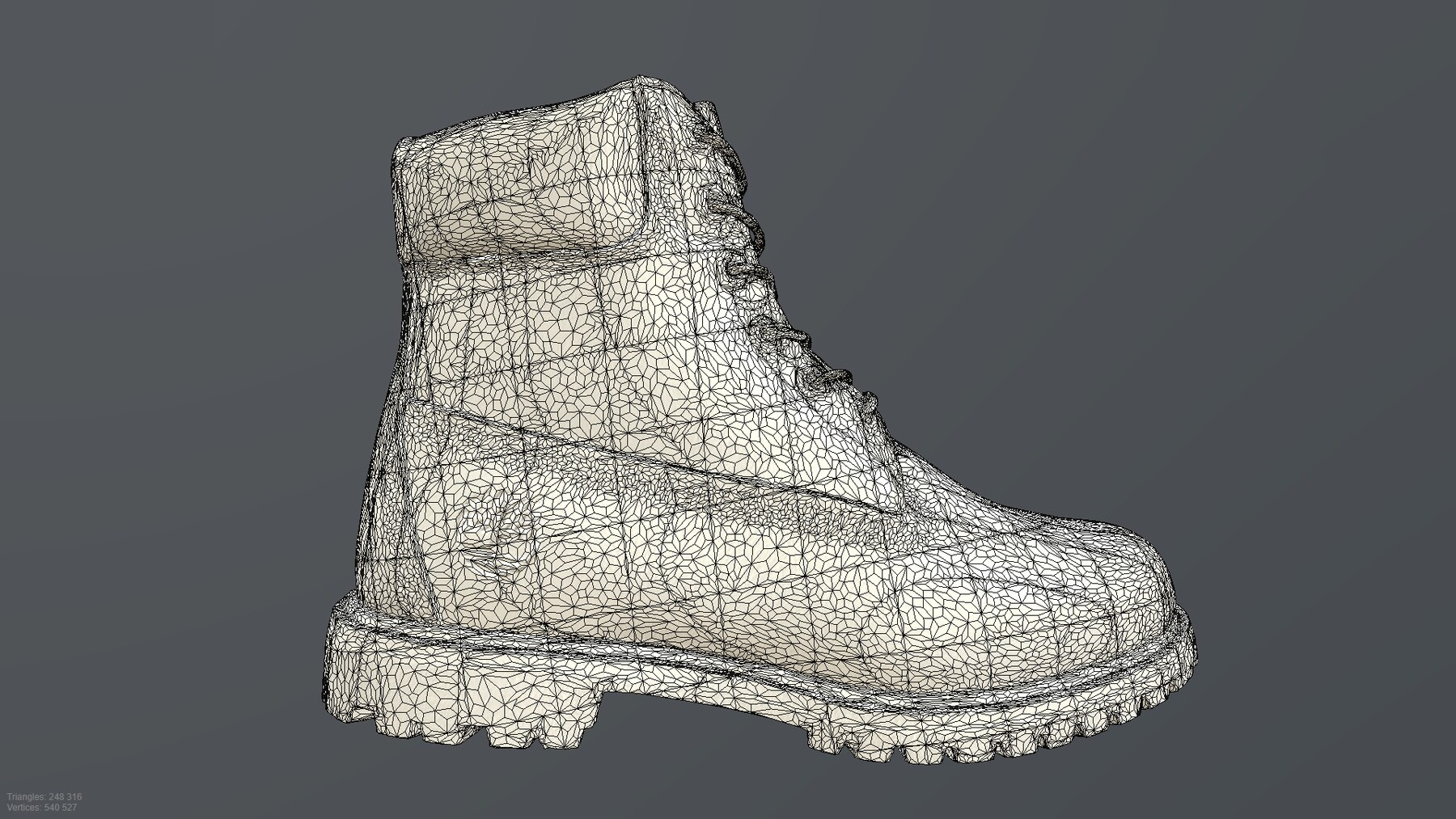 ArtStation - TIMBERLAND SHOES low-poly PBR | Game Assets