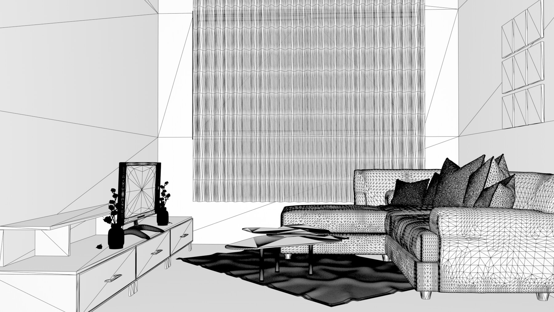 ArtStation - living room | Game Assets