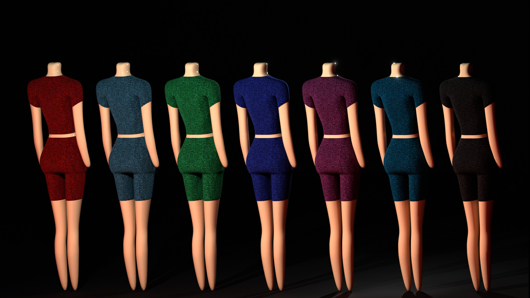 ArtStation - Casual Outfit - Clothing Series 1.7 - .blend file - with ...