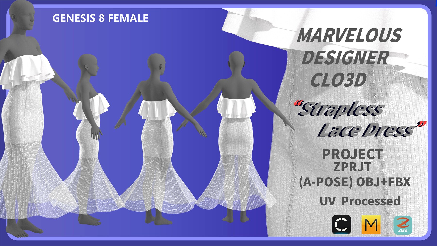 ArtStation - ZEra——Dress/dress/wedding dress/design sense（Contains a ...