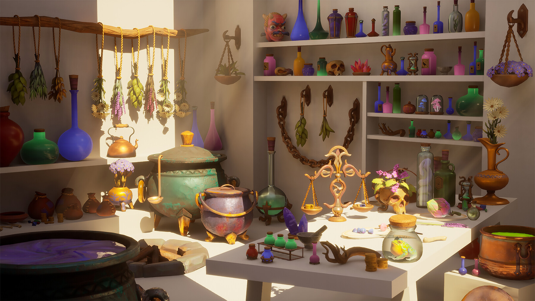 ArtStation - Potion Props Pack | Game Assets