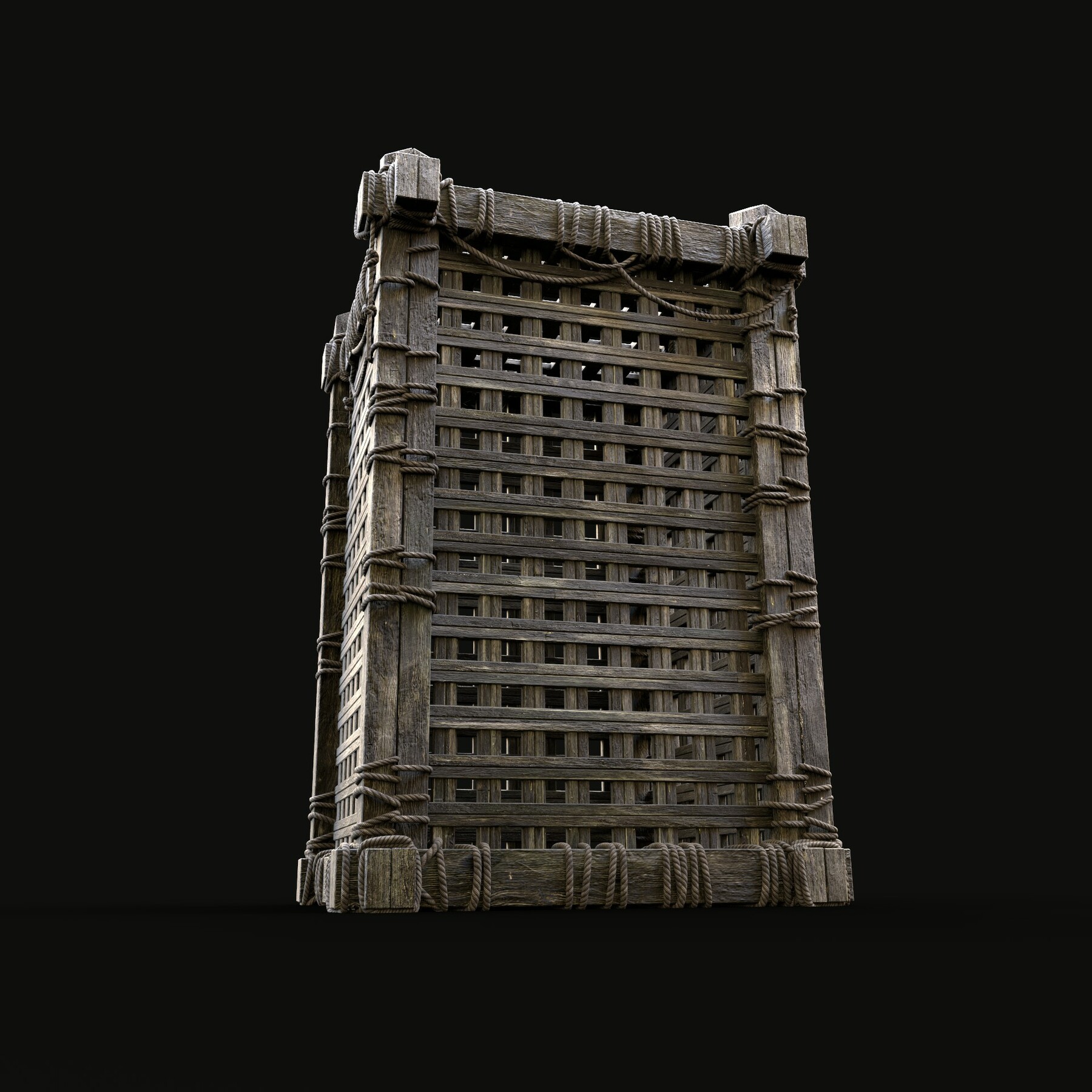 ArtStation - CAGE PACK ANIMAL HUMAN MEDIEVAL FARM WOODEN LOCKER ...