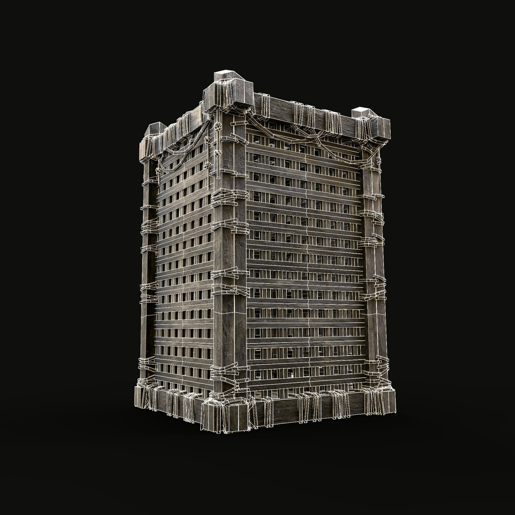 ArtStation - CAGE PACK ANIMAL HUMAN MEDIEVAL FARM WOODEN LOCKER ...