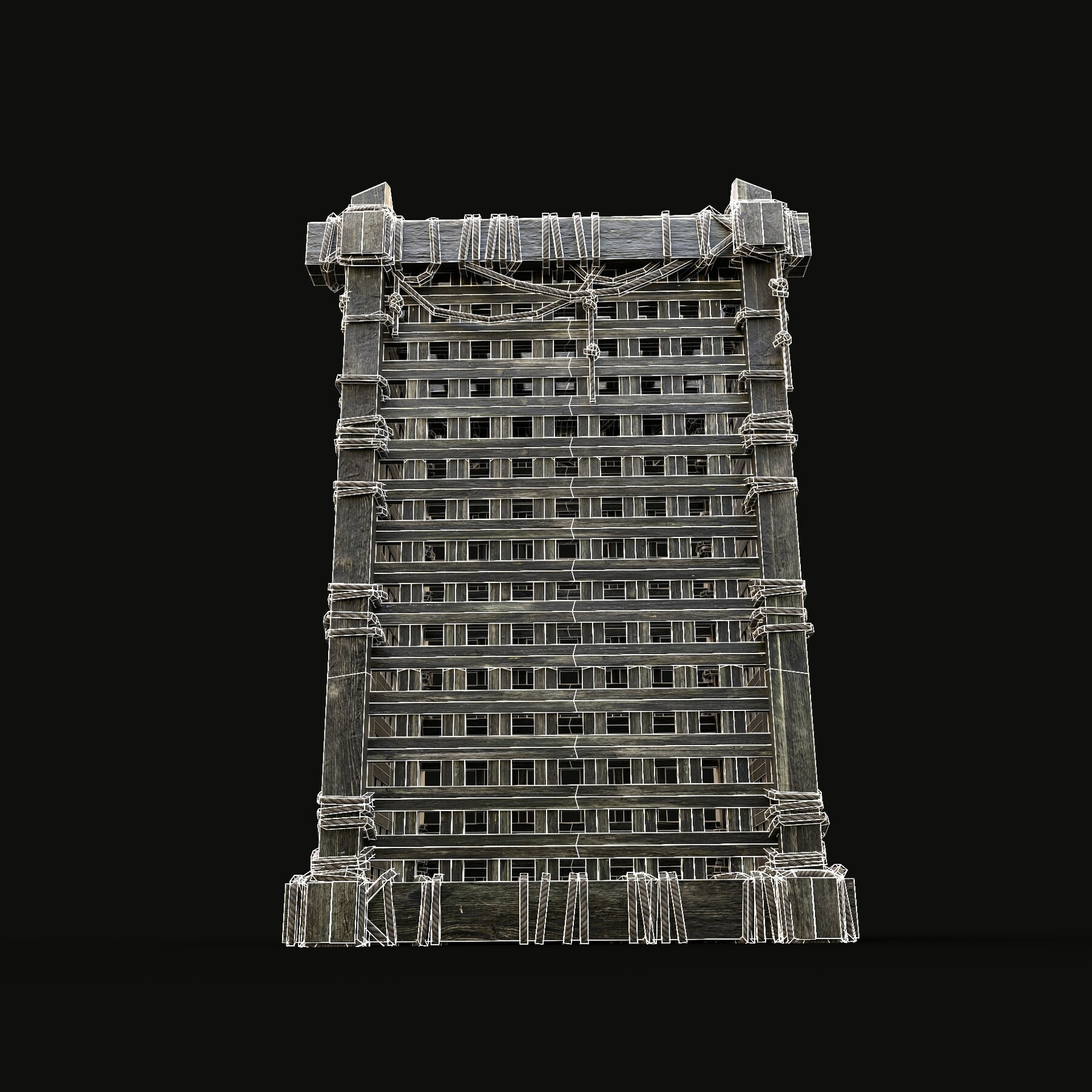 ArtStation - CAGE PACK ANIMAL HUMAN MEDIEVAL FARM WOODEN LOCKER ...