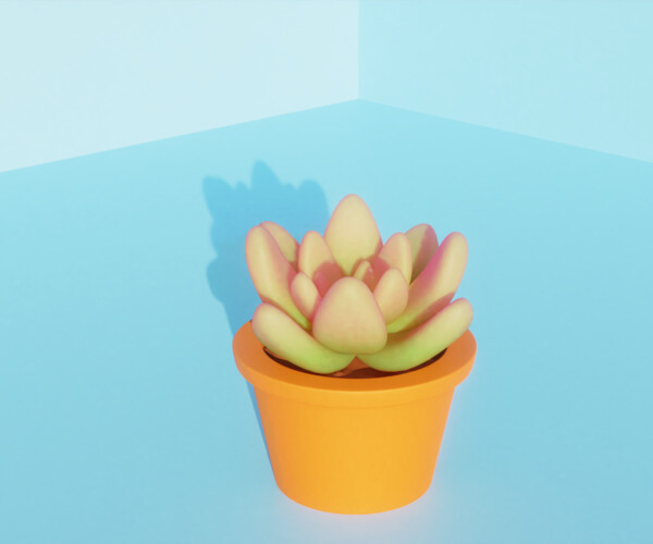 ArtStation - Succulent | Game Assets