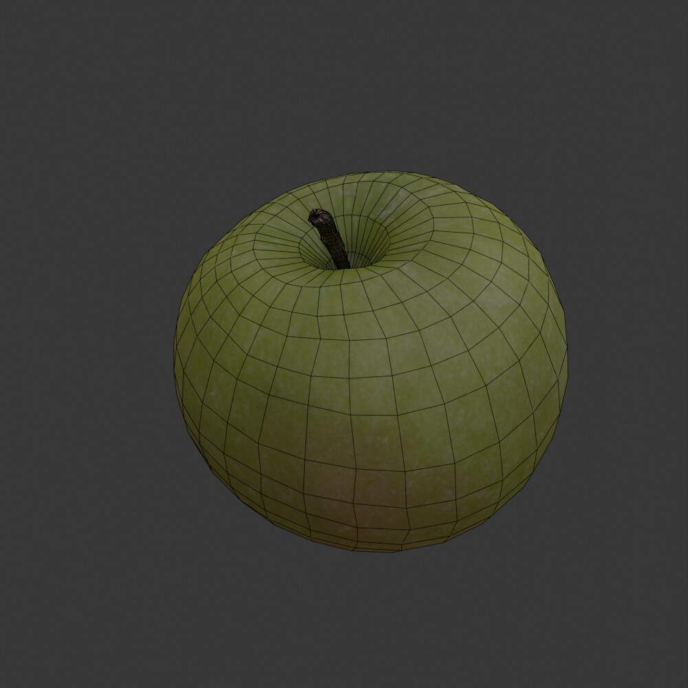 ArtStation - Photoscanned Apple (AppleGreen Vol.1) | Game Assets