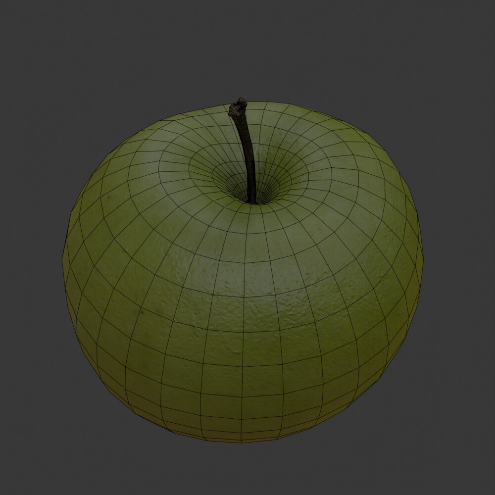 ArtStation - Photoscanned Apple (AppleGreen Vol.1) | Game Assets