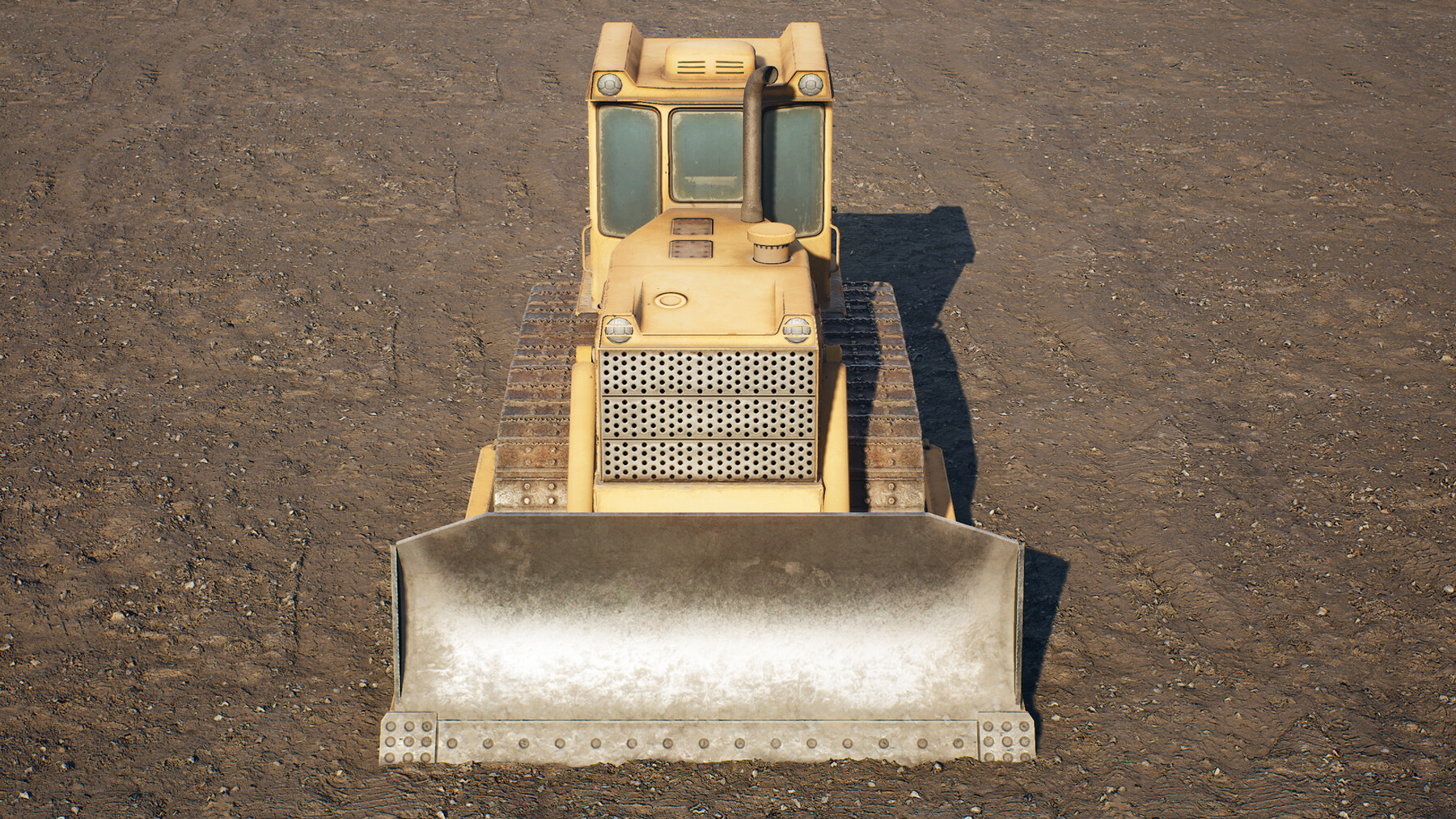 ArtStation - Bulldozer T170 - for Unreal Engine + Blender + FBX | Game ...