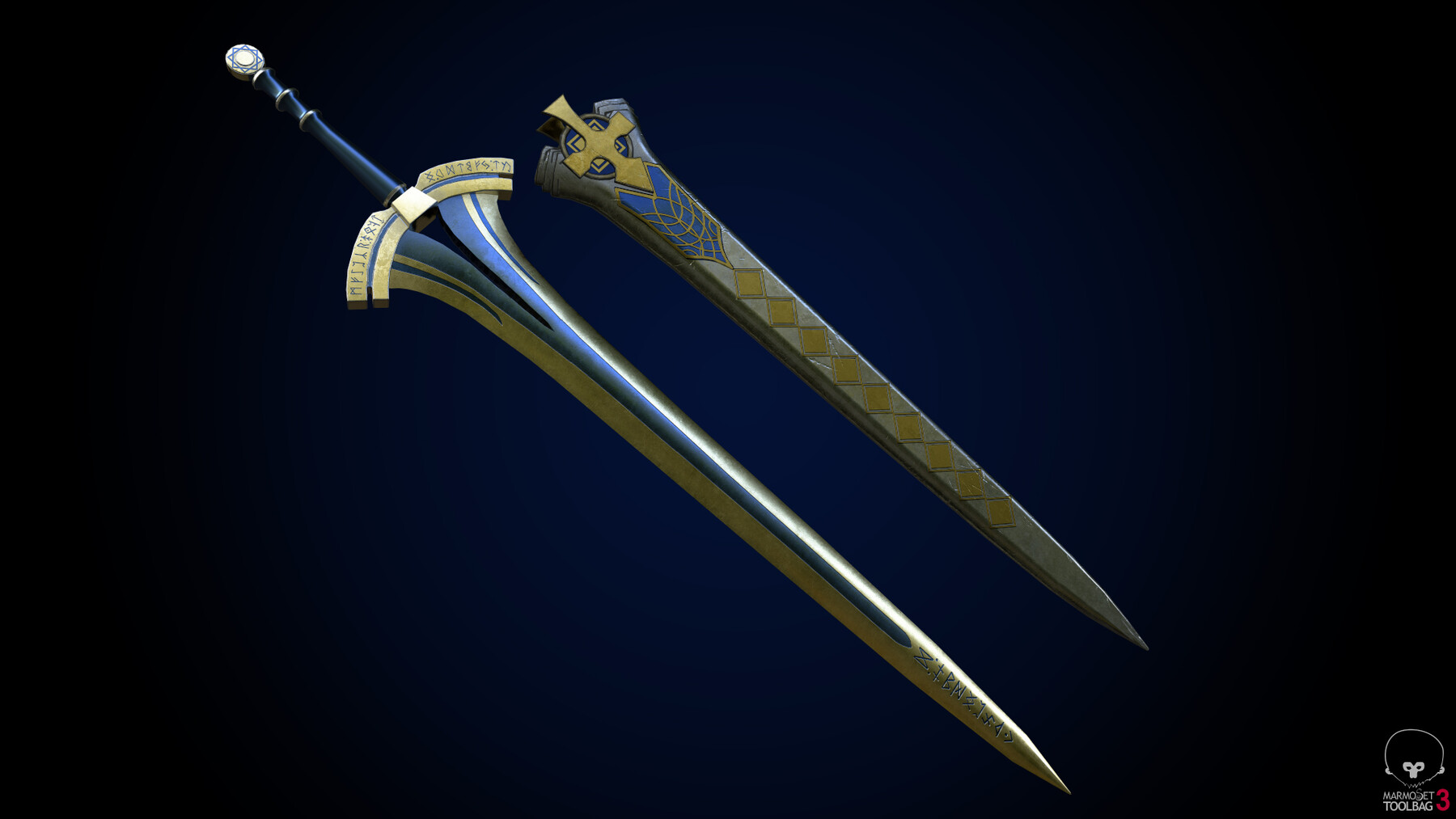 ArtStation - Fate/Prototype Excalibur - Game Ready | Game Assets