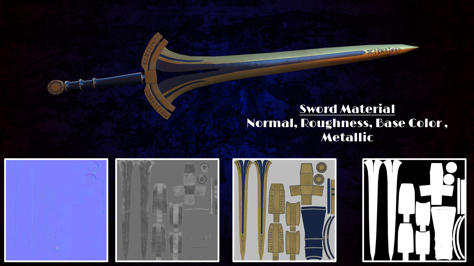 ArtStation - Fate/Prototype Excalibur - Game Ready | Game Assets