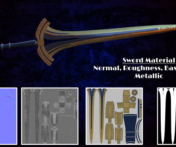 ArtStation - Fate/Prototype Excalibur - Game Ready | Game Assets