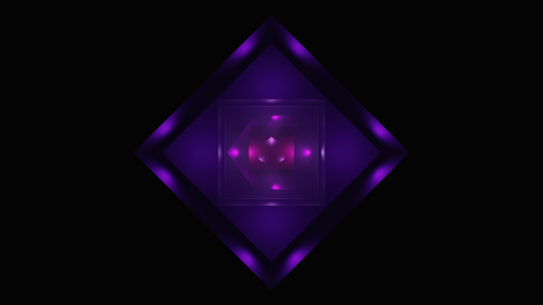 ArtStation - Animated Purple Glass Cubes | Artworks