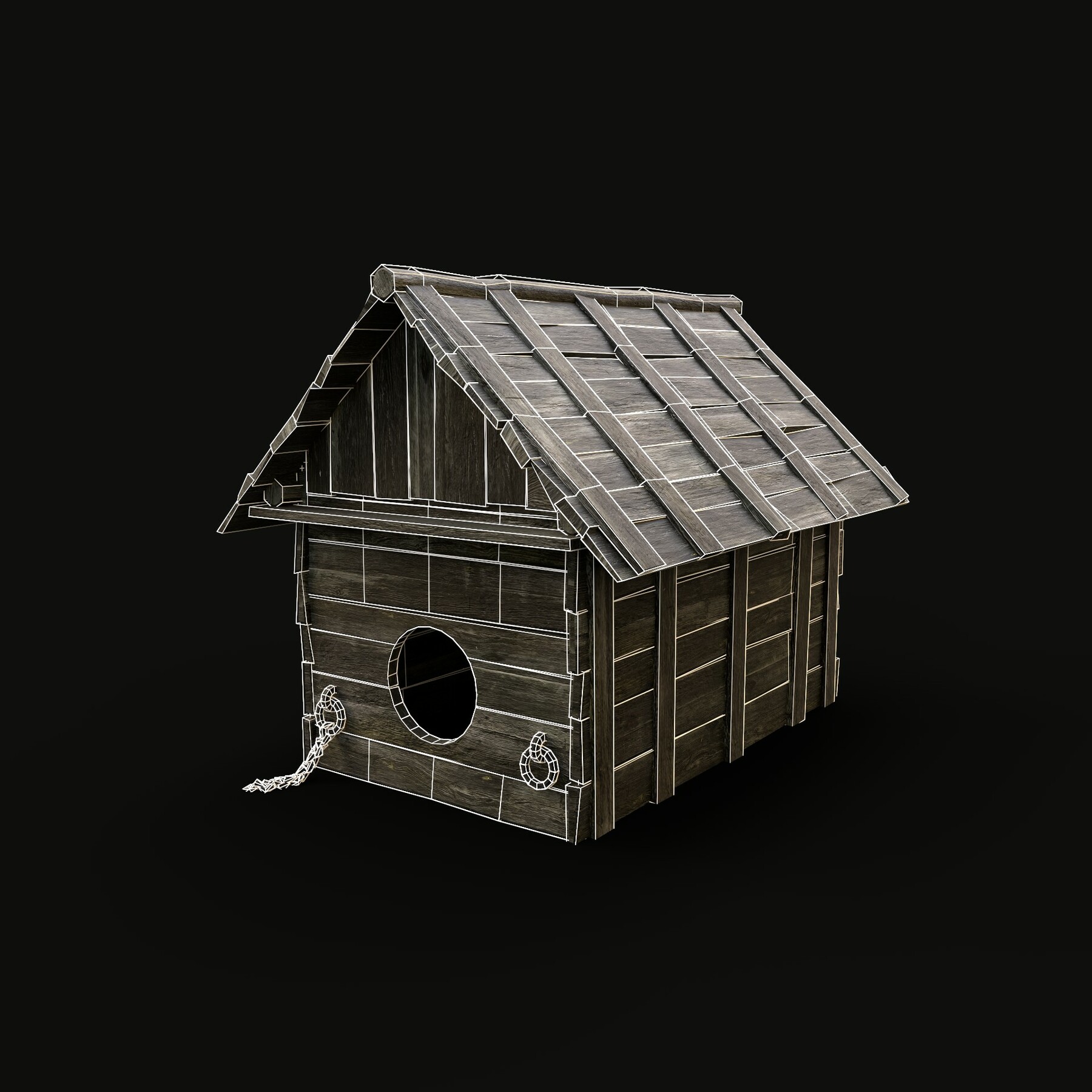 ArtStation - FARM DOG HOUSE HOUND VILLAGE COTTAGE SHEPHERD ANIMAL HUT ...