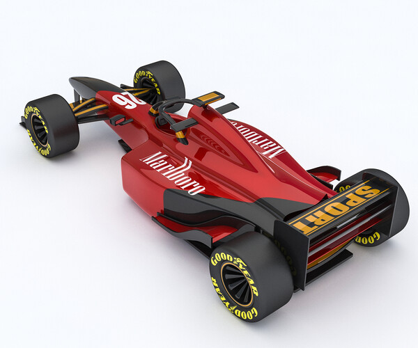 ArtStation - Formula 1 car | Game Assets