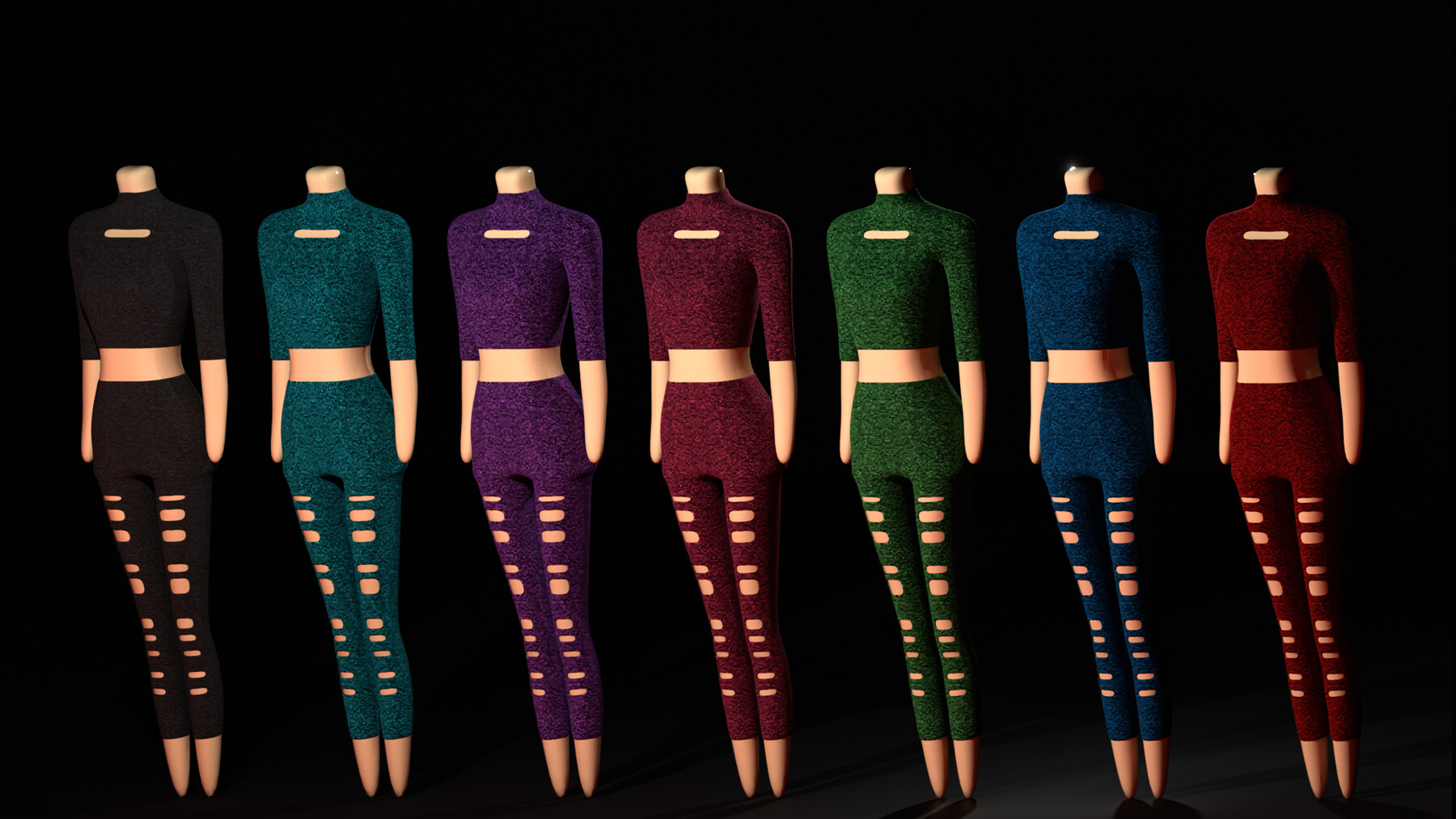 ArtStation - Ripped Jeans - Clothing Series 1.8 - .blend file - with ...