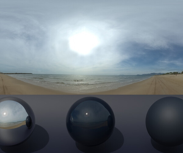 ArtStation - HDRi Clouds and Sea | Resources
