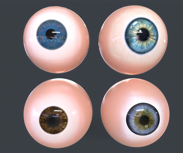 ArtStation - Human Eyeball Pack | Game Assets