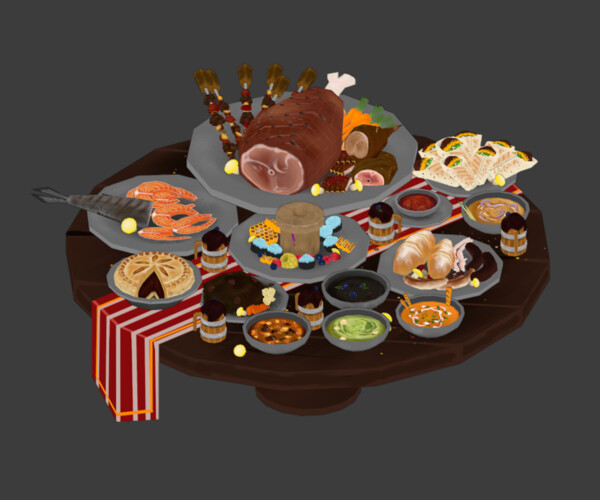 ArtStation - Fantasy Feast #2 | Game Assets